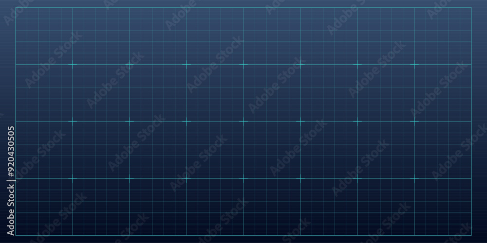 Hud grid game panel. Graph with dots, lines. Digital screen interface ...