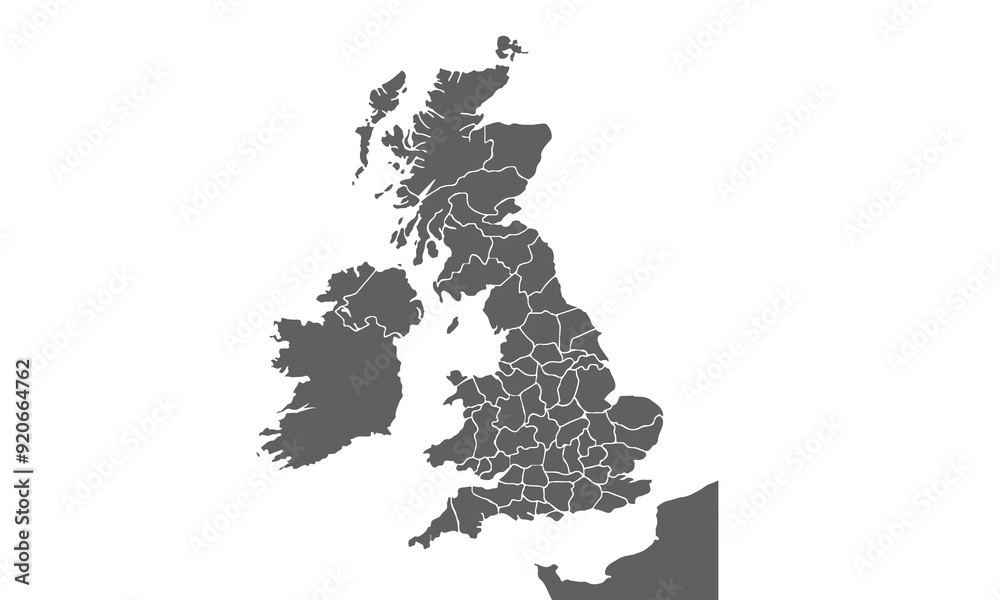 England map isolated on white background for website layouts,background ...