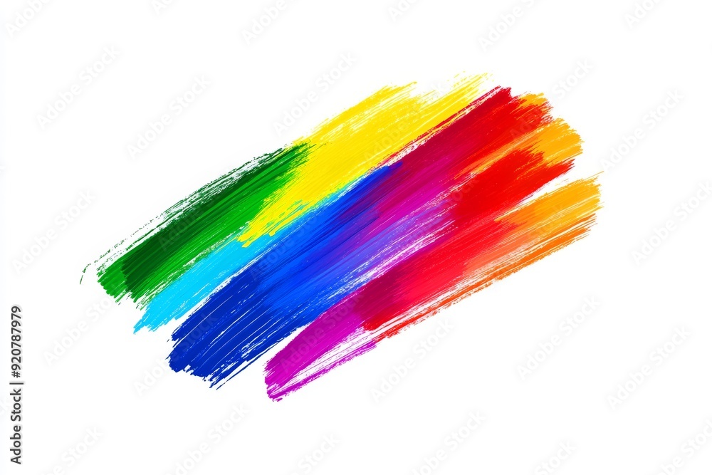 Vector Illustration of Single Color Swatch in Sketch Style Stock ...