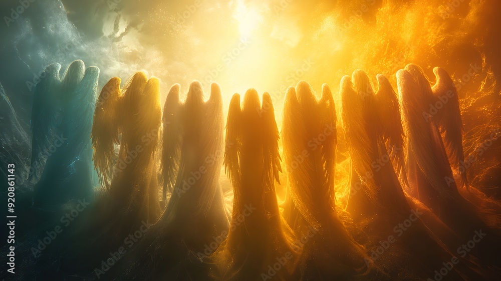 Seven Angels Stand Before God and They Are Given Seven Trumpets ...