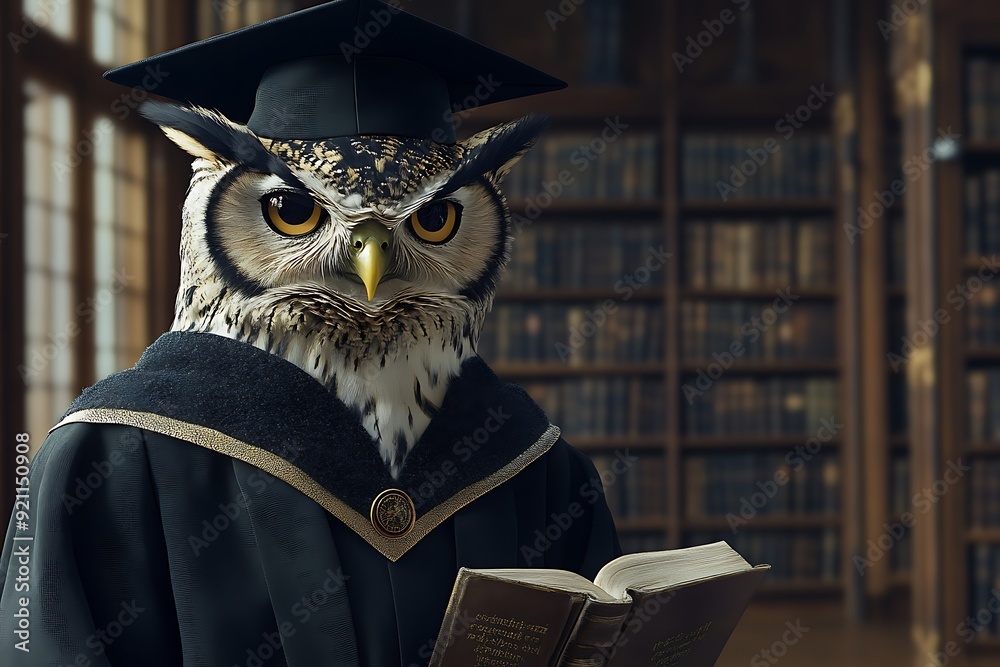 The Scholarly Owl: A Hyper-Realistic Fusion of Wisdom and Knowledge in ...