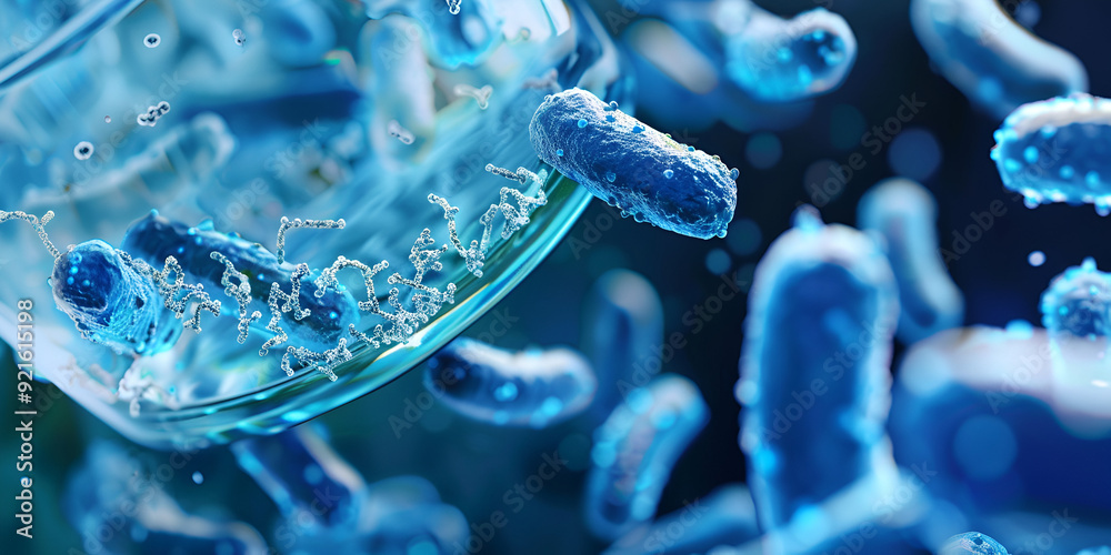 Germ symbol, Bacillus gram positive rod shaped bacteria produce toxins ...