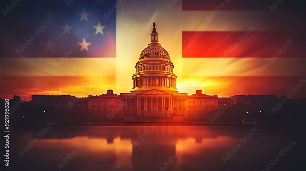 Flag of Unity (close up, focus on, copy space), with rich color ...