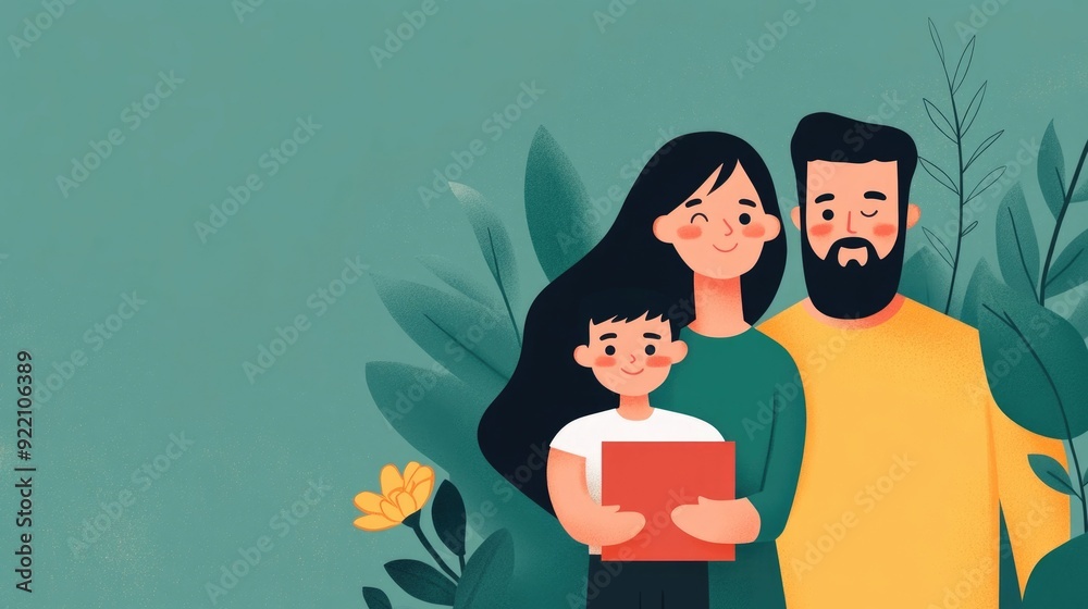 Nostalgic Family Photo Album Capturing Cherished Domestic Moments in ...