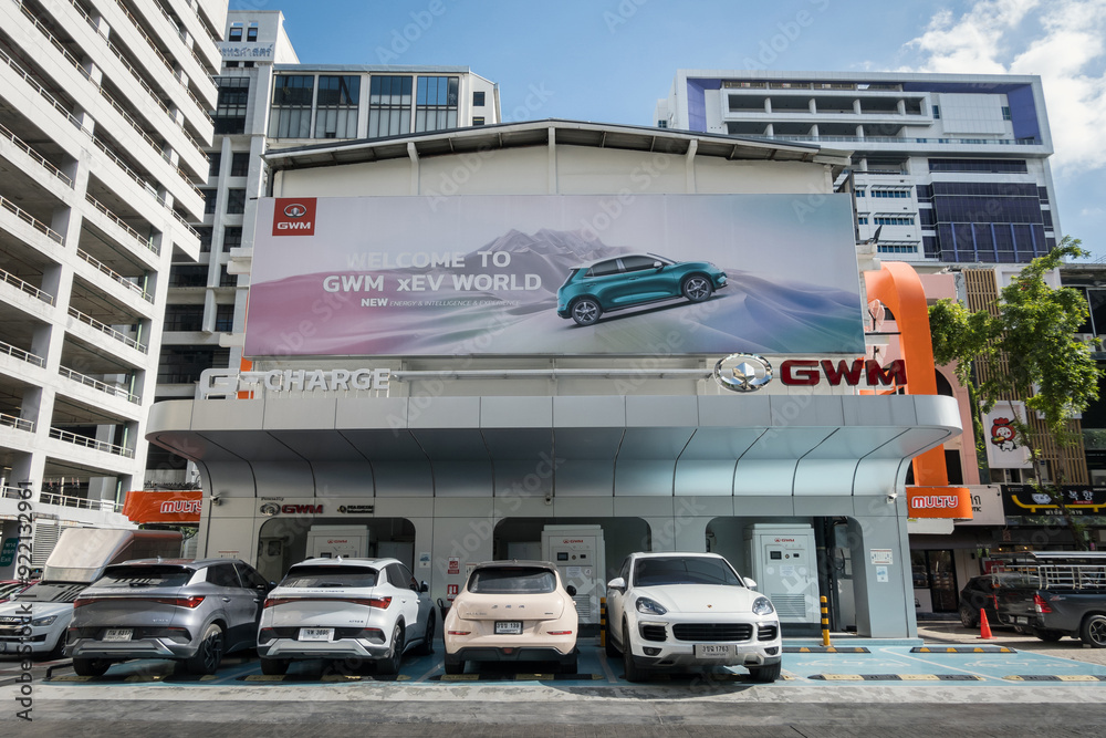 Great Wall Motor (GWM), G-charge supercharging station on Siam Square ...
