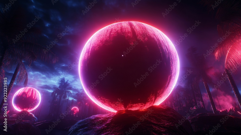 Cyberpunk pumpkin contest, digital projection mapping, holographic ...
