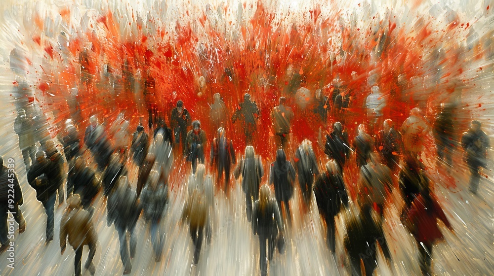 Document the hustle and bustle of busy marketplaces with photos of fast ...