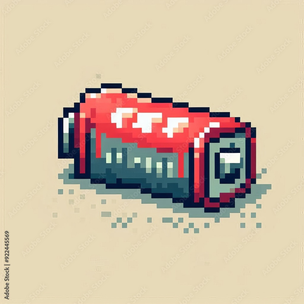 45 Retro Batter Sprite Pixel art depiction of a batter in a clas Stock ...