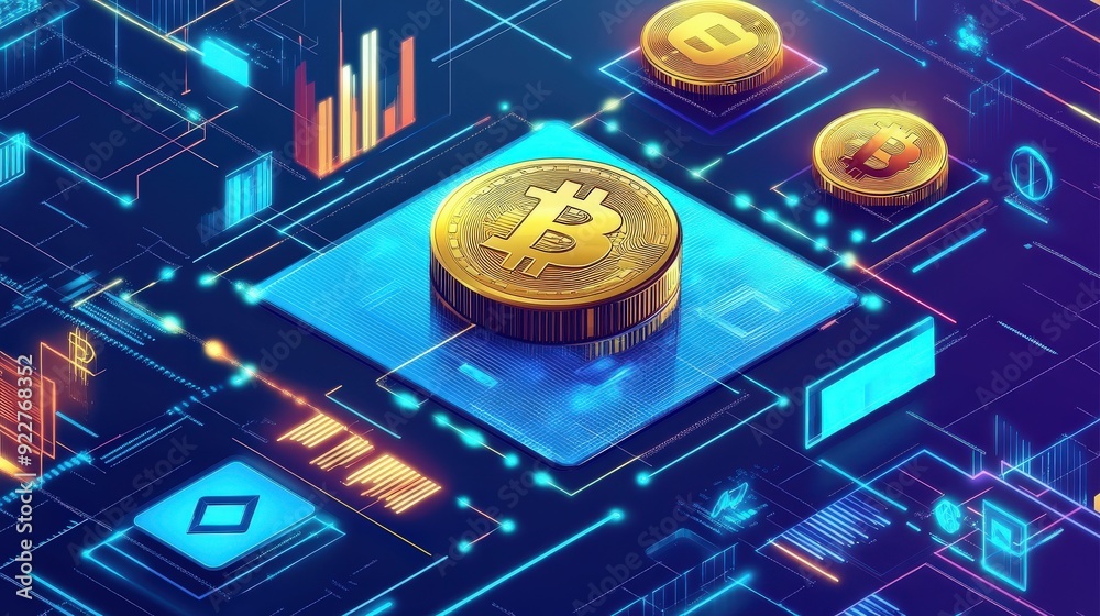 Infographic showing the different stages of a cryptocurrency ...