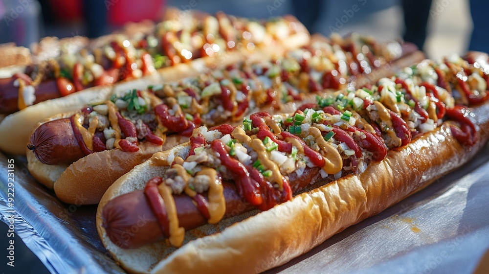 Athletic Contest of Gourmet Speed - Record Breaking Hot Dog Eating ...