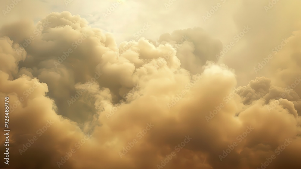Clouds can impact air quality by trapping pollutants and dust particles ...