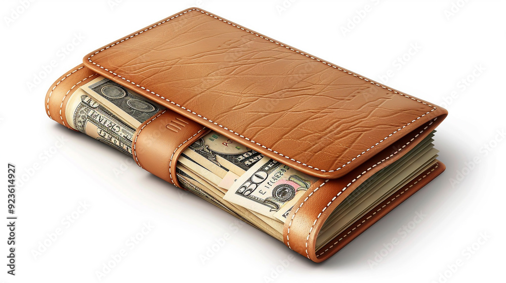 checkbook clipart, finance element, realistic illustration, detailed ...