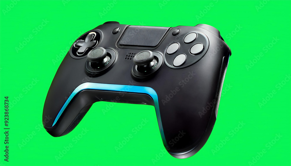 Animated Three-Button Controller- A futuristic and sleek animation of a ...