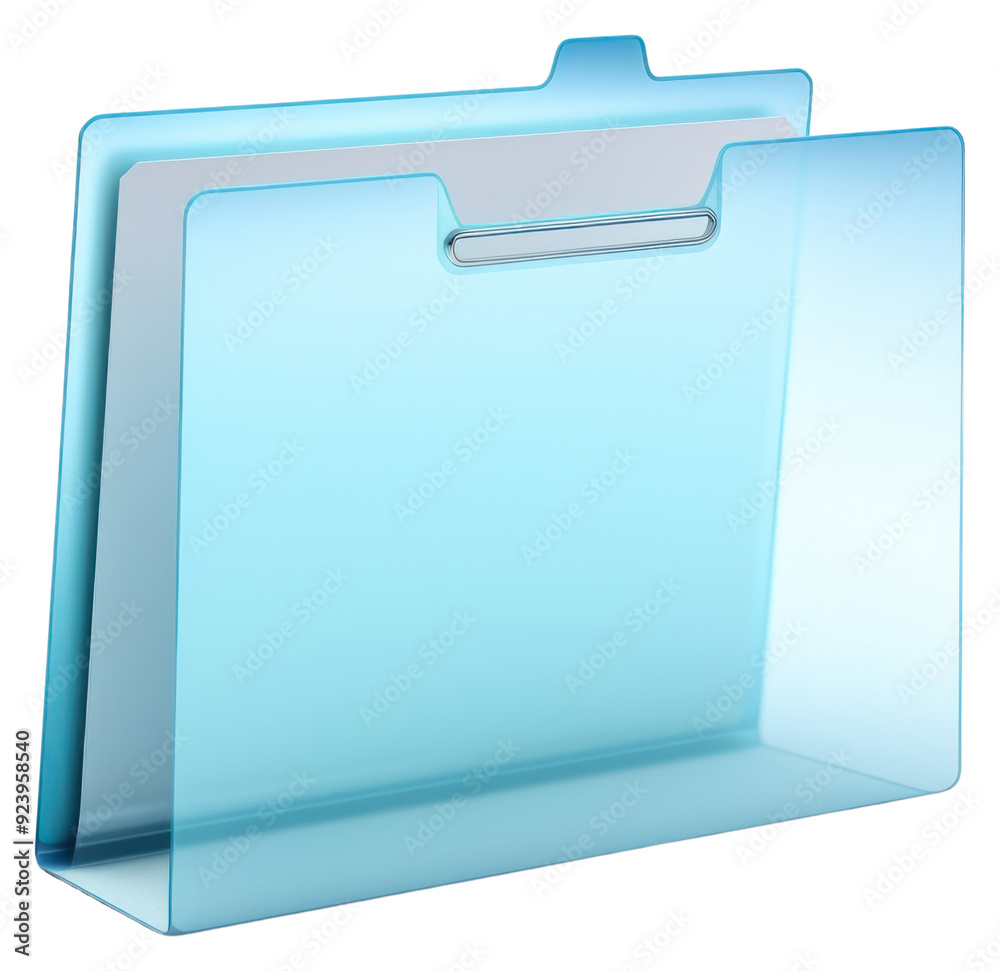 PNG 3d transparent glass style of folder icon white background ...