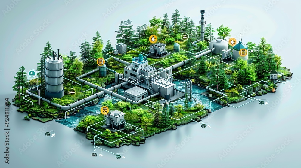 Create a detailed graphic explaining how carbon credits work, showing ...