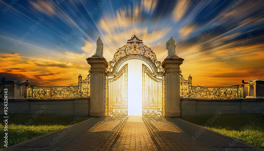 Gates of Heaven heavenly gate afterlife death dead passing on ...