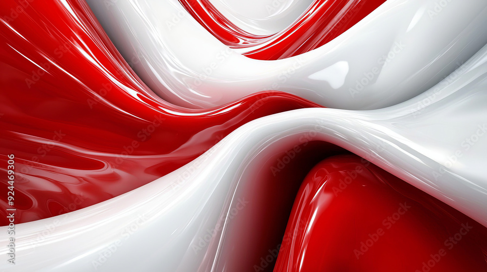 Red And White Abstract Background, HD, Background Wallpaper, Desktop ...