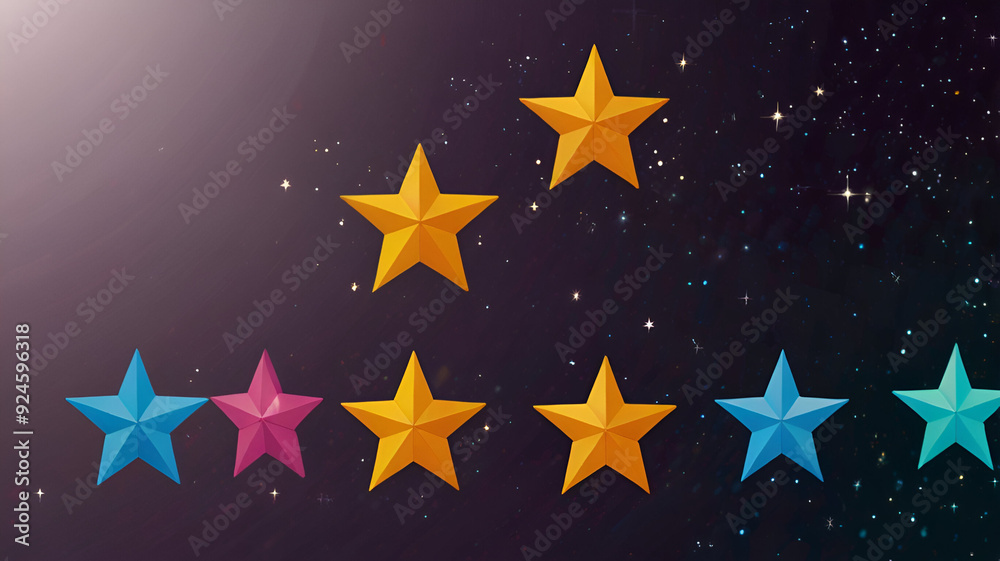 Stars collection, star vector icons, golden, black set of Stars, isolated on transparent ...