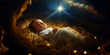 Baby Jesus Manger Scene Free Stock Photo - Public Domain Pictures