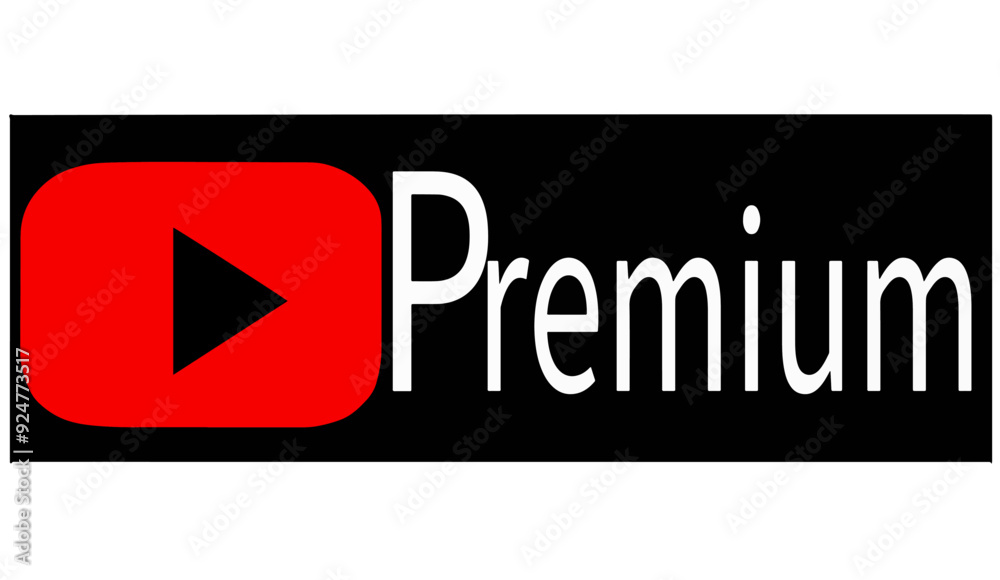 Youtube logo isolated on transparent background. Vector illustration ...