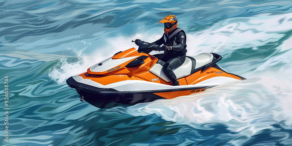 Jet Ski Excursion: Hit the Waves with a Jet Ski Set - Picture a set ...