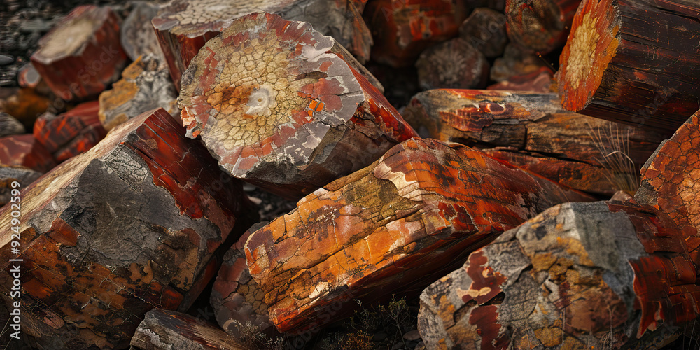 Petrified Forest: Trees Turned to Stone by the Passage of Time ...