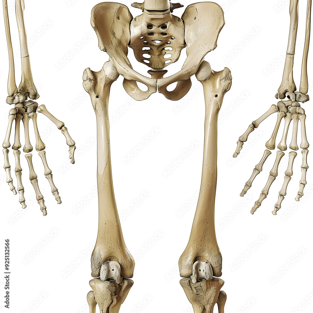 Comprehensive Visual Guide to Upper and Lower Limb Bones in the ...