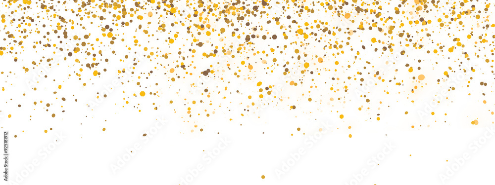 falling golden particles . gold sparkle . falling gold confetti luxury ...