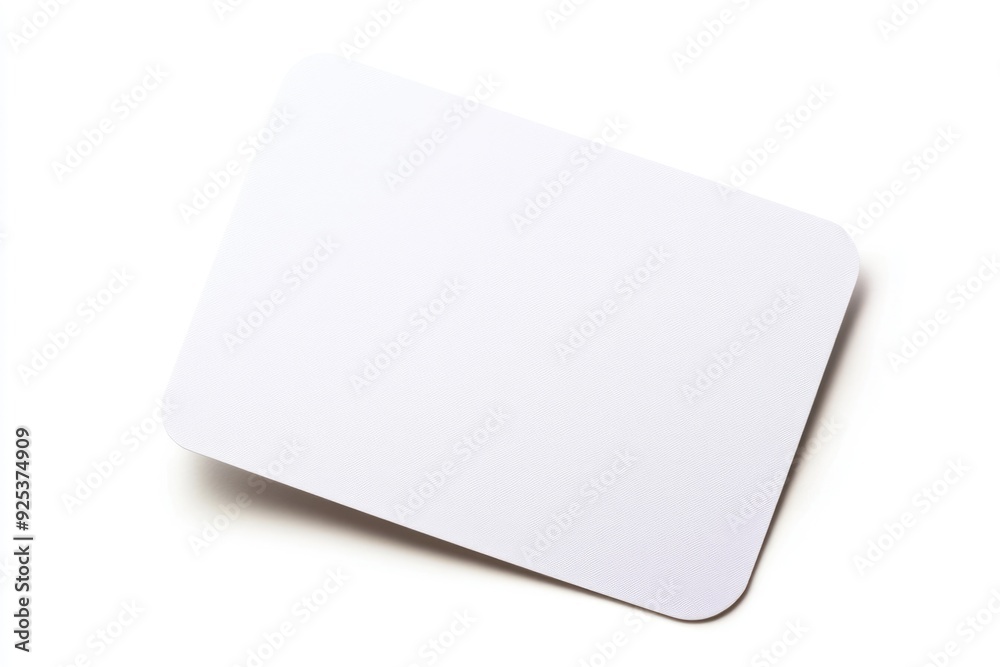 Social Security Card Template. Blank US Card on White Background Stock ...