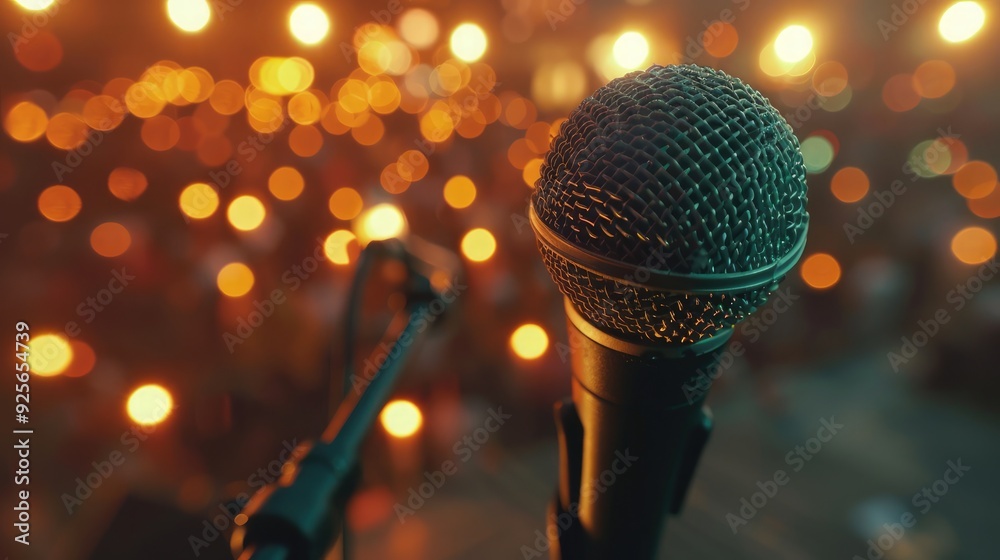 Turn off the microphone at night concerts. Artists prepare to go on ...