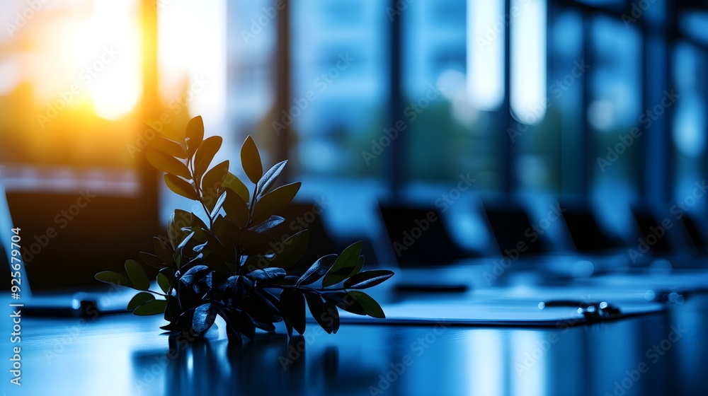 Modern conference logo featuring sleek lines, minimalistic icons, and a ...