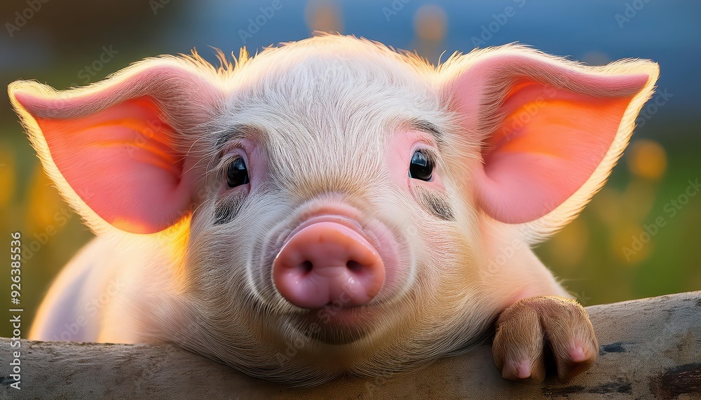 Piglets are social animals. They form strong bonds with their siblings ...