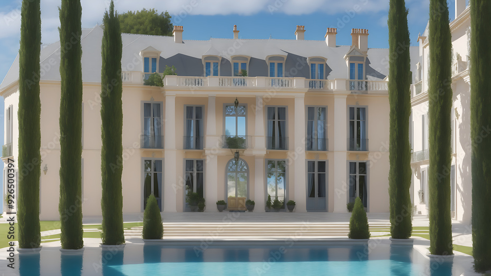 Villa Enchantée - illusion, mansion, villa, luxury, pool, elegant ...