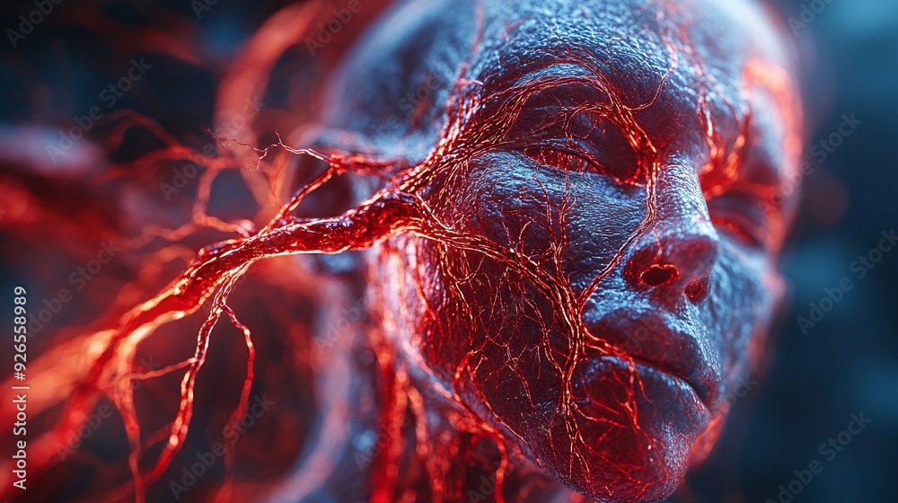3D Human Vascular System: A comprehensive 3D rendering of the vascular ...
