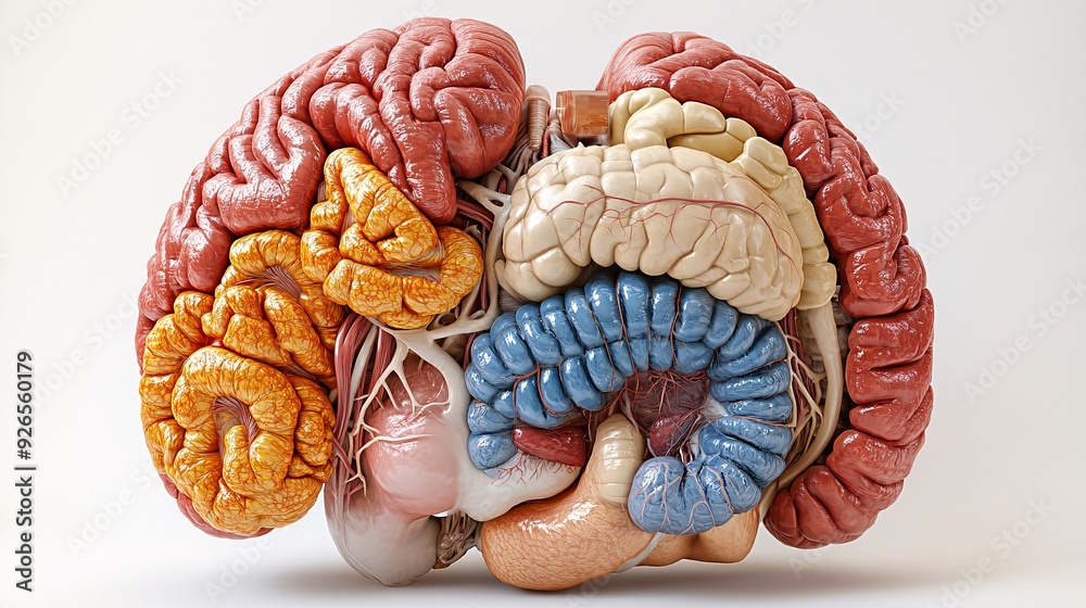 3D Human Abdominal Organs Anatomy: A comprehensive 3D model of the ...