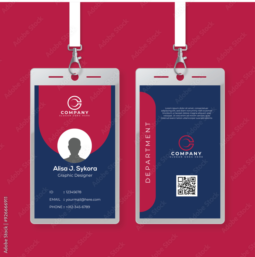 corporate id card template, best id card templates, id card mockups ...