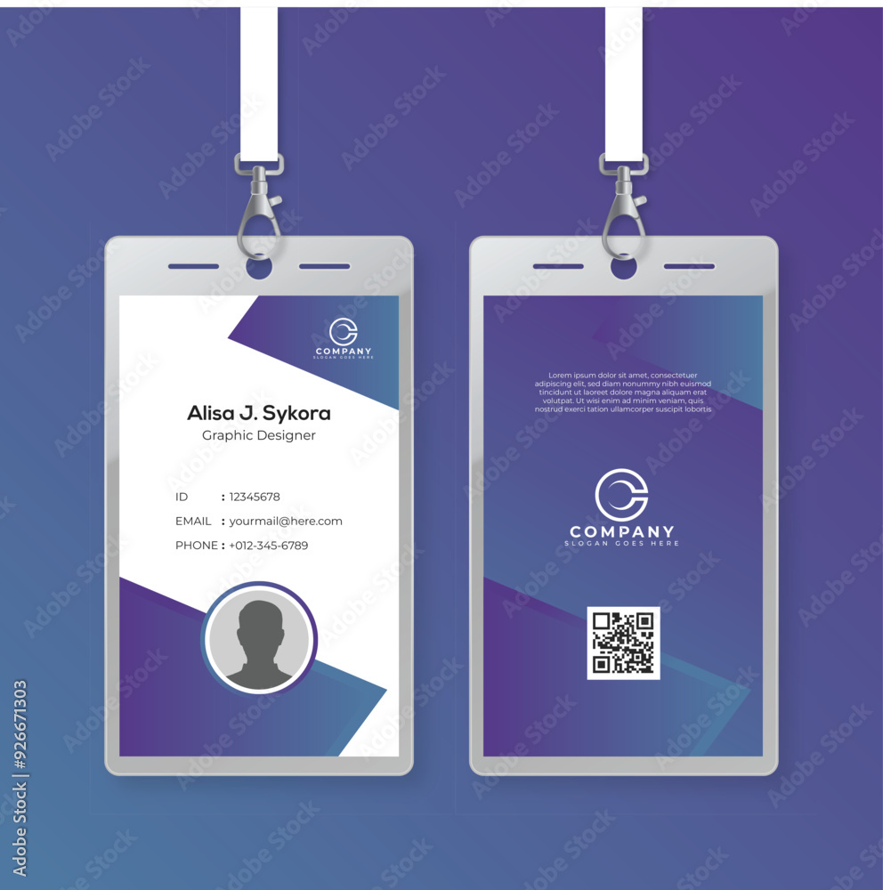 corporate id card design template, corporate id card template, best id ...