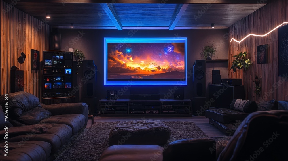 Smart Home Theaters with AI-Powered Sound and Visuals: Home theater ...