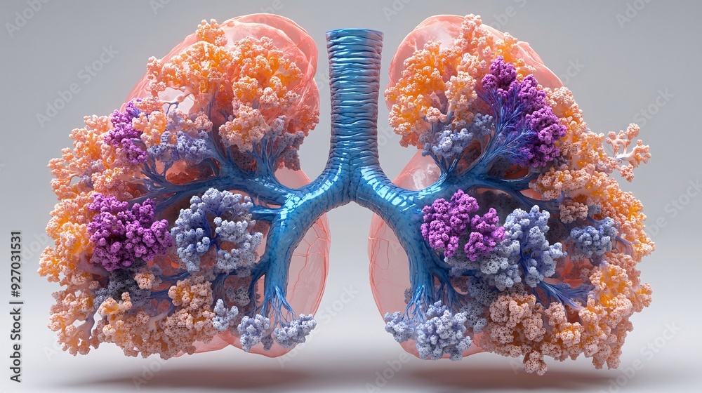 3D Human Lungs with Alveolar Structure: A high-quality 3D model ...
