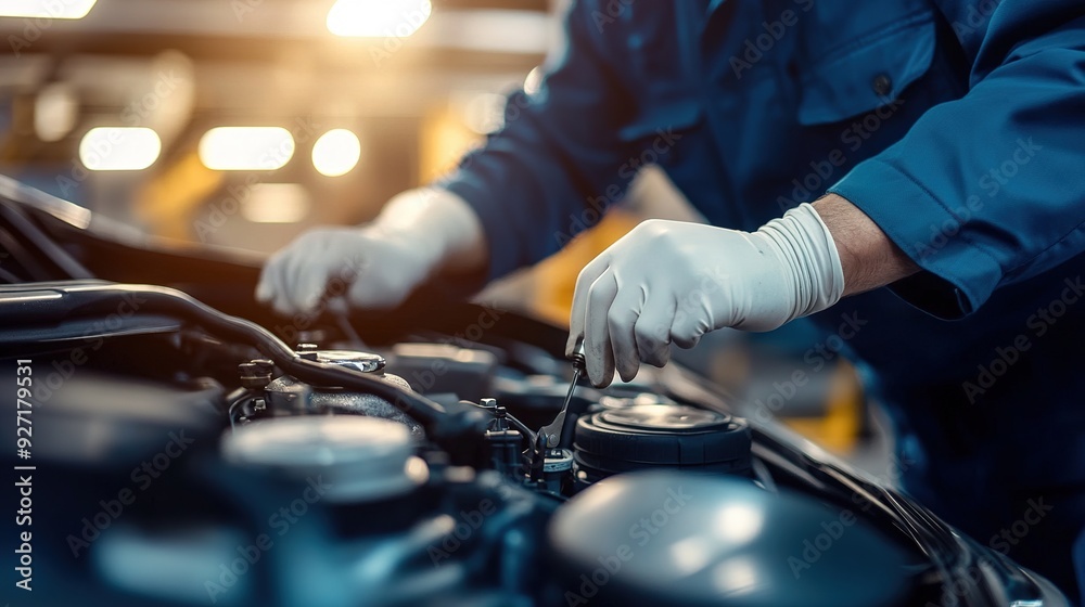 Mechanic Conducts Comprehensive Vehicle Inspection. Importance of ...