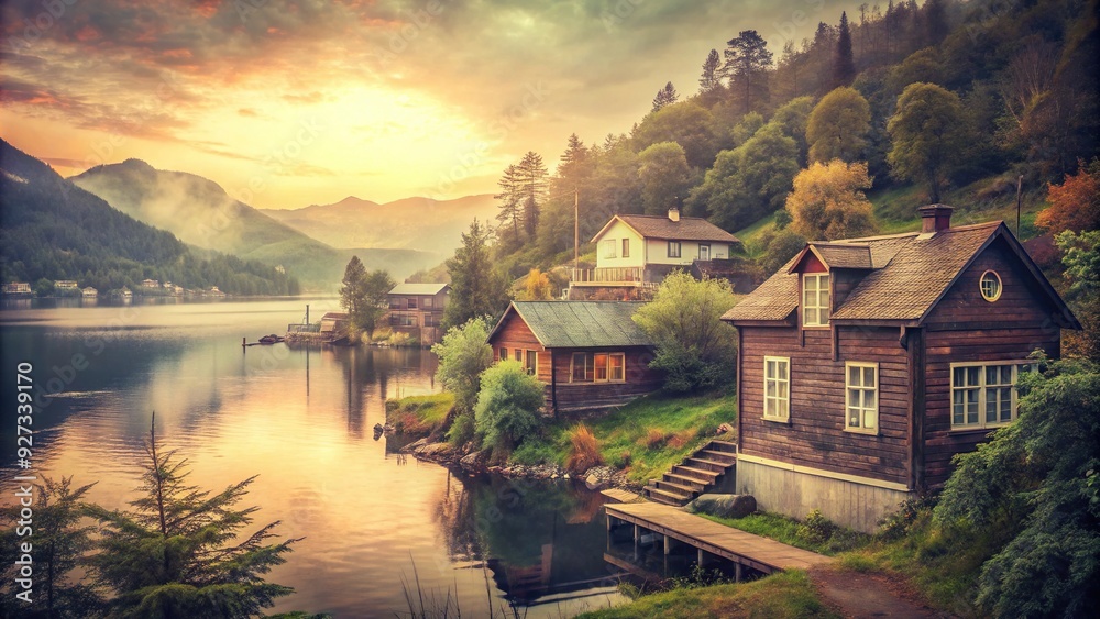 Vintage Nostalgia: Nostalgic scenes, muted colors, film grain ...
