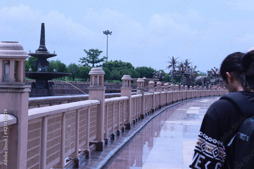 Landscape image of Eco Garden and greenhouse garden of central Lucknow ...