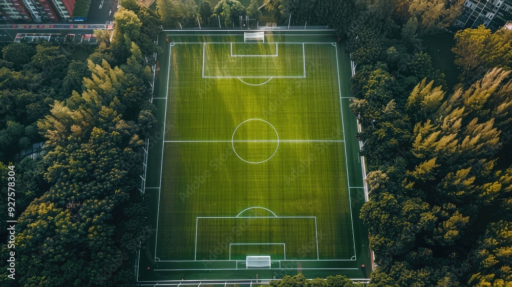 Ilustración de Stock realistic photograph of a zenith view from above a ...