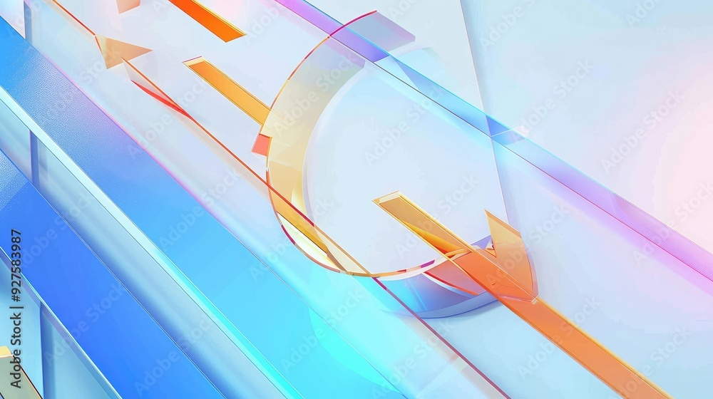 golden arrows pointing upwards on a white background with golden lines ...