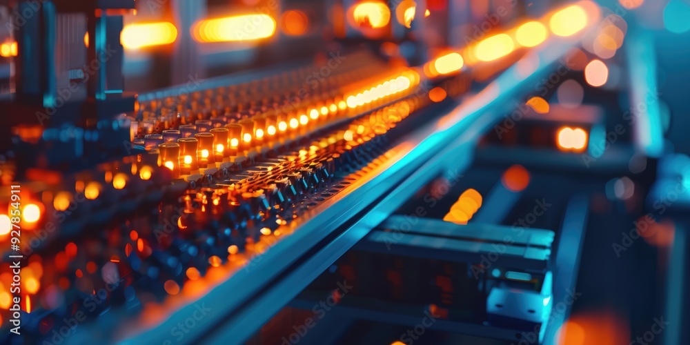 Advanced Processing Unit on Printed Circuit Board in Electronic Devices ...