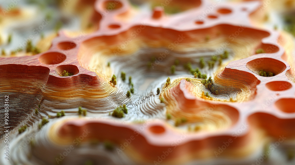 Foto GIS geodata mapping concept showcasing detailed layers of ...