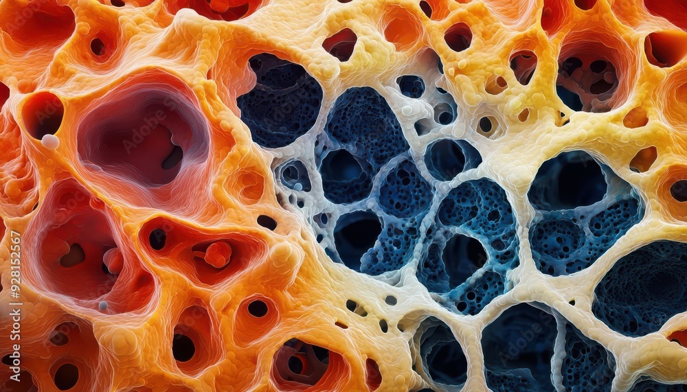 Microscopic view of a multicellular organism's early embryonic stage ...