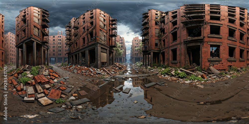 Full 360 degrees seamless spherical panorama HDRI equirectangular ...