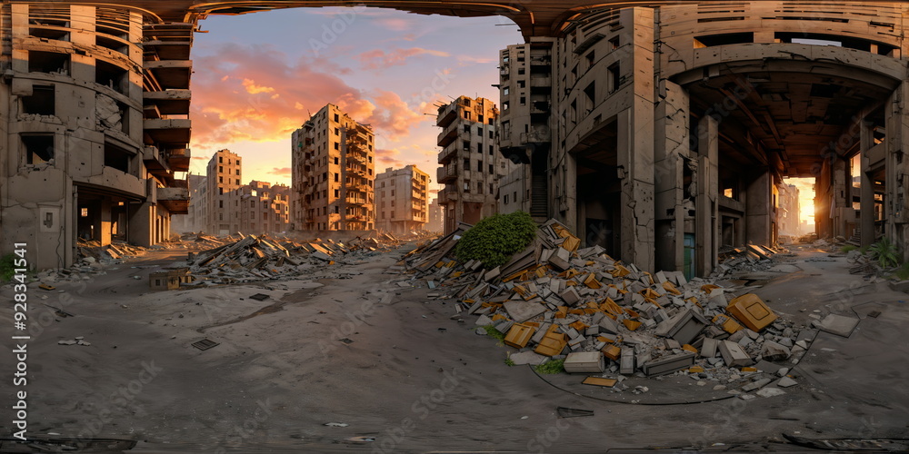 Full 360 degrees seamless spherical panorama HDRI equirectangular ...