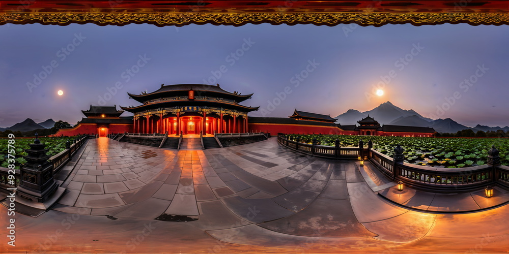 Full 360 degrees seamless spherical panorama HDRI equirectangular ...